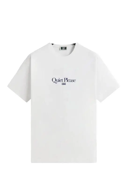 Kith X Wilson Quiet Please Tee Shirt - White