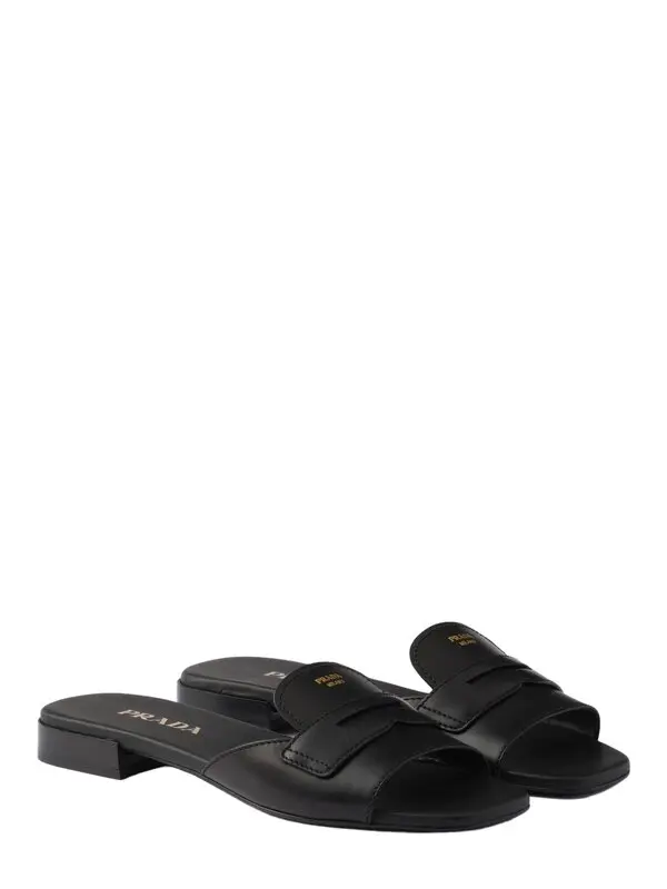 Prada - Leather Slides
