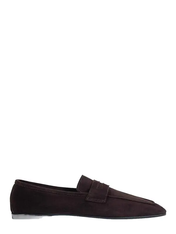 SOPHIQUE Essenziale Suede Loafers - Brown