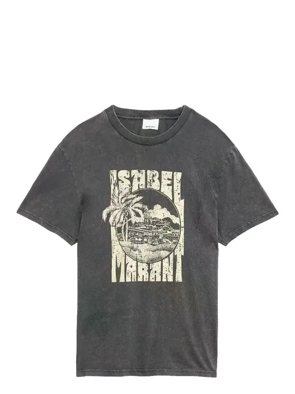 MARANT Honore T-shirt - Grey