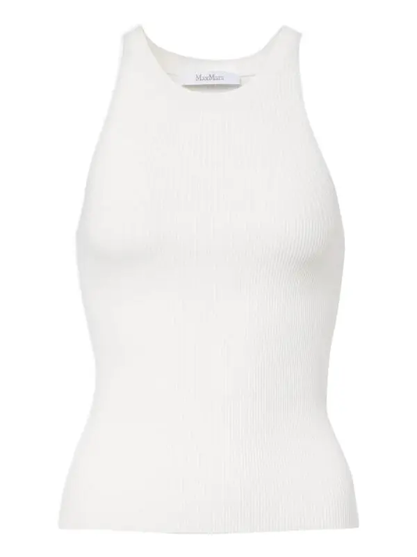 Max Mara Tenda Tank Top - White
