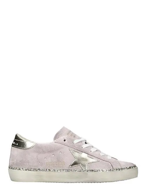 GOLDEN GOOSE Super-star Suede Low-top Sneakers - Pink