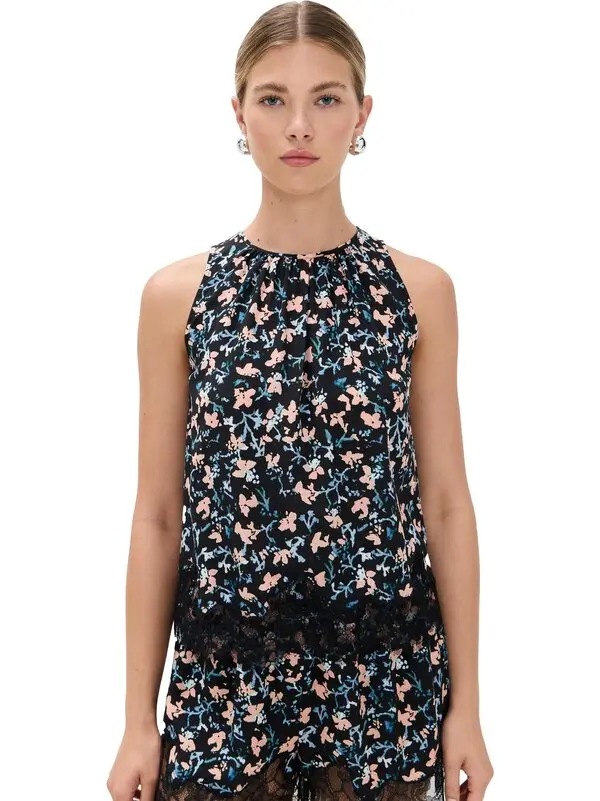 Ulla Johnson Sierra Halter Neck Top - Nocturne