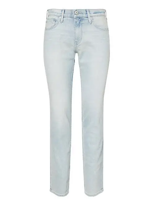 Paige Normandie Straight-leg Stretch-denim Jeans - Monty