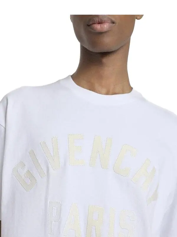 Givenchy Apos;s Logo Crewneck T-shirt - White