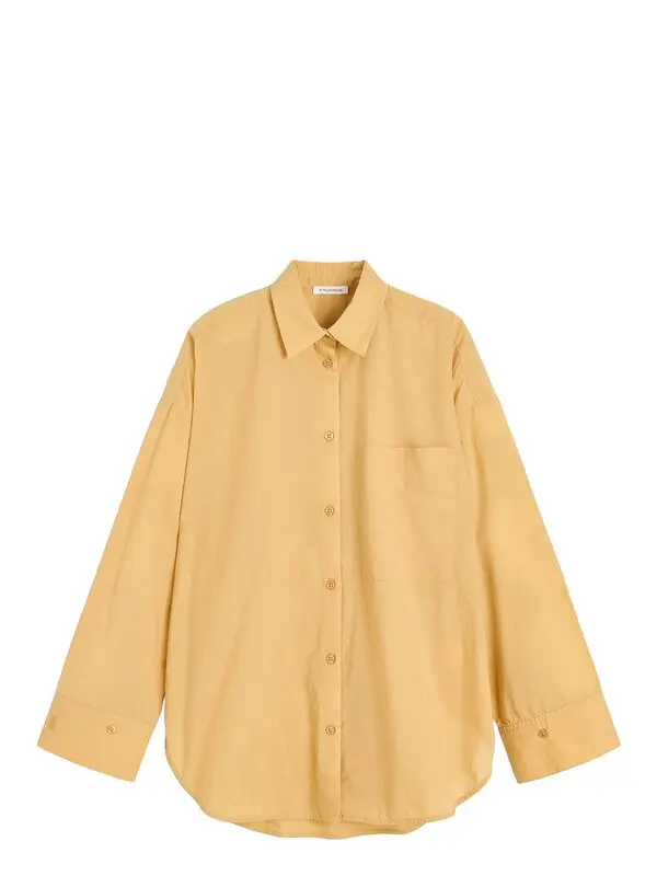 BY MALENE BIRGER Derris Shirt - Light Camel