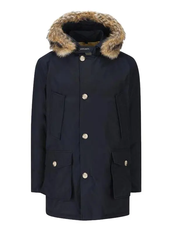 Woolrich Arctic Ramar Cloth Parka - Melton Blue