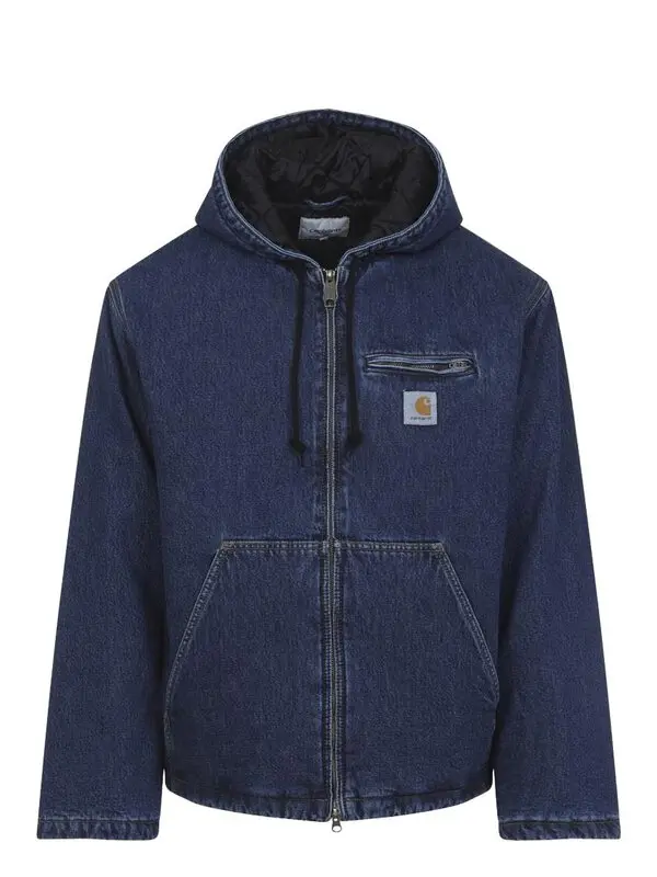 Carhartt Work In Progress Cotton Cleveland Jacket - Blue