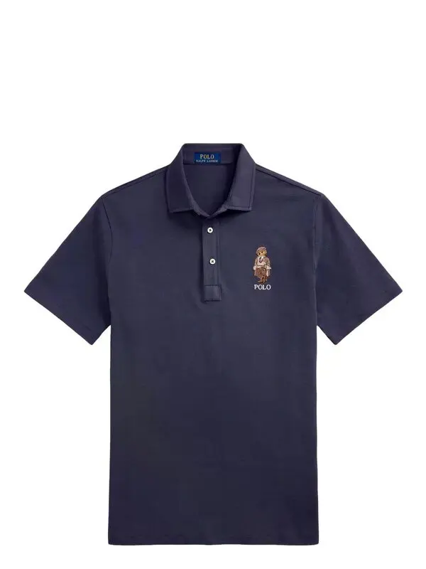 Polo Ralph Lauren Logo-embroidered Polo Shirt - Blue