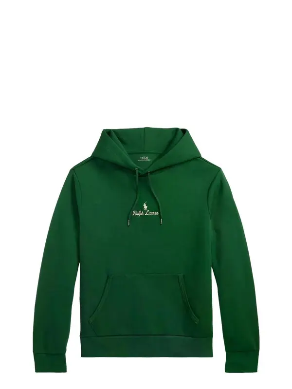 Polo Ralph Lauren Logo-embroidered Hoodie - Green