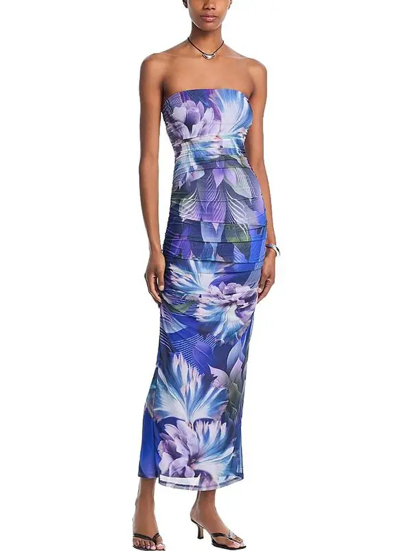 AFRM Marlo Dress - Abstract Orchid