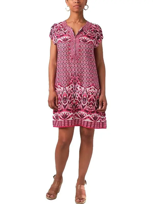 Calypso St. Barth Rowena Dress - Magenta