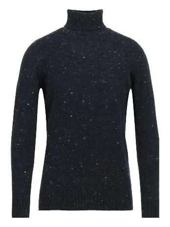 DRUMOHR Turtleneck Knit Top - Midnight Blue