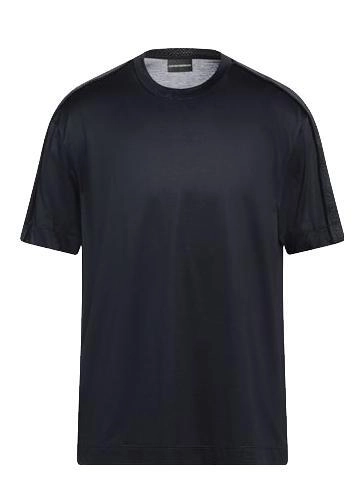 Emporio Armani T-shirt Size Lyocell, Cotton - Blue