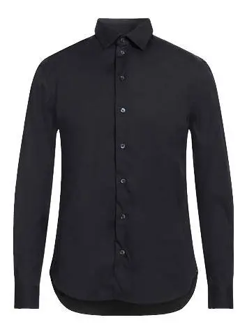 Emporio Armani Shirt Size Cotton, Polyamide, Elastane - Navy