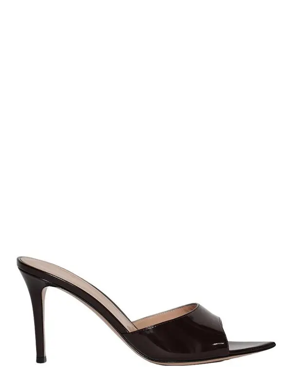 GIANVITO ROSSI Elle 85 High Heel Sandals - Red