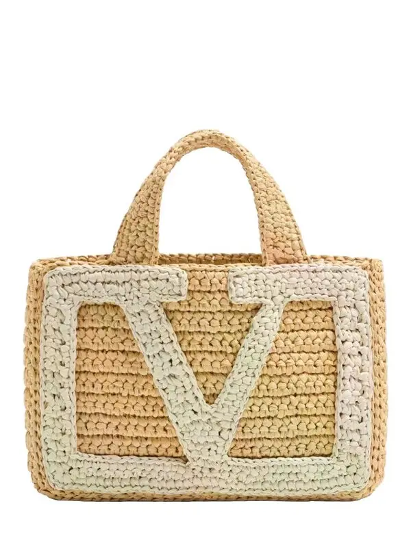 Valentino Garavani Viva Superstar Tote - Neutrals
