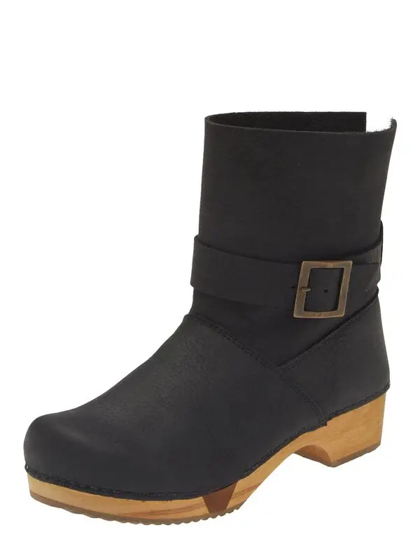 SANITA Runa Platform Bootie - Black