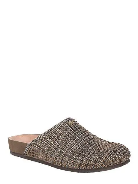 CIRCUS NY BY SAM EDELMAN Sabina Houndstooth Mules - Black Natural Multi