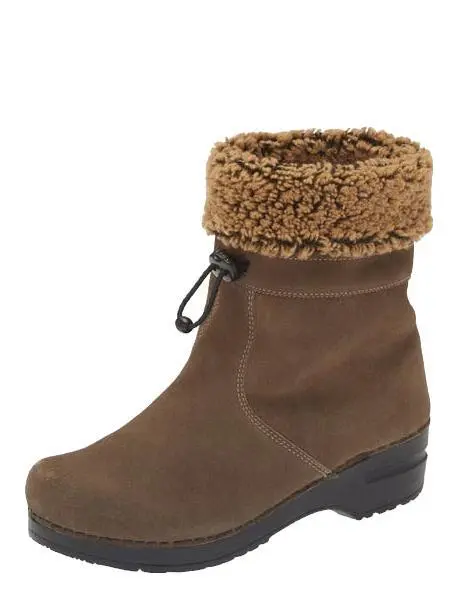 SANITA Yama Fleece Bootie - Brown