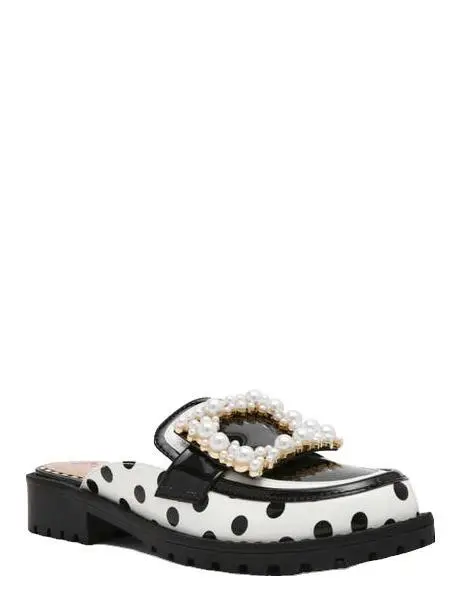 Betsey Johnson Grayce Loafer - Polka Dot Multi