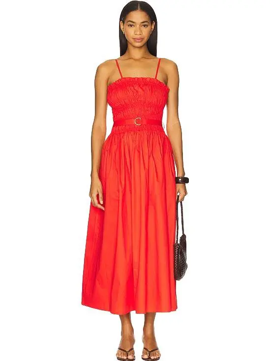 KARINA GRIMALDI Panama Dress - Naranja
