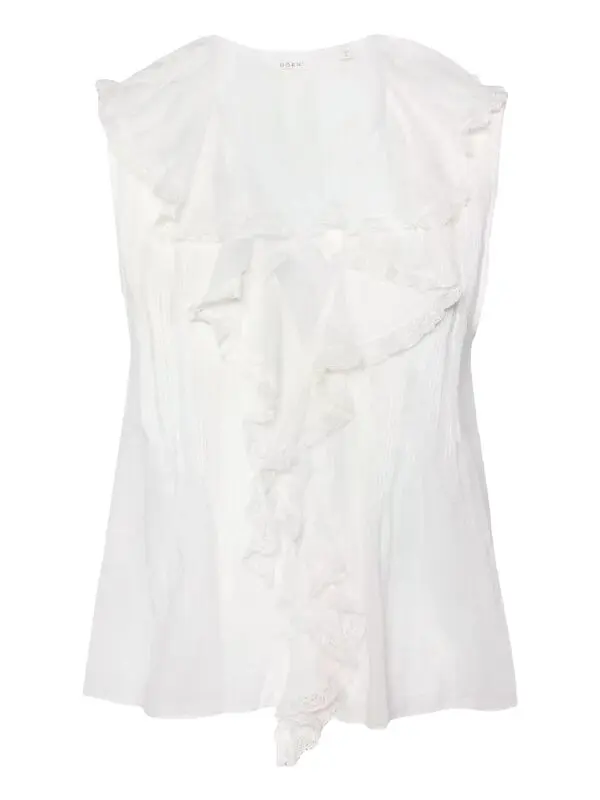 DÔEN Hilda Sleeveless Top - White