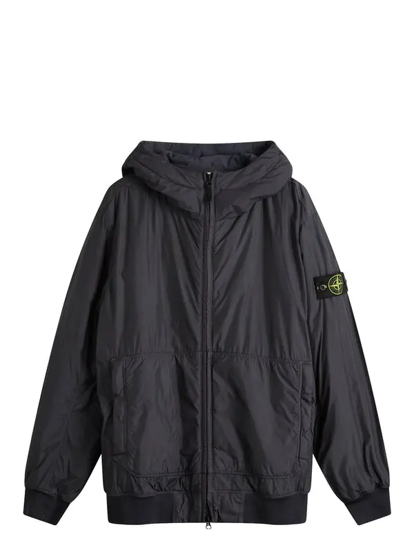 Stone Island Crinkle Reps Nylon Hooded Primaloft® Jacket - Ink