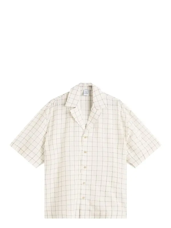 WON HUNDRED Desmond Vacation Shirt - Grey Check