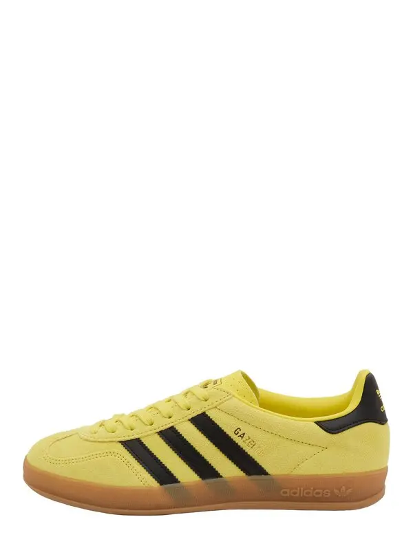 Adidas Gazelle Indoor Sneaker - Shock Yellow/black/gold Metallic