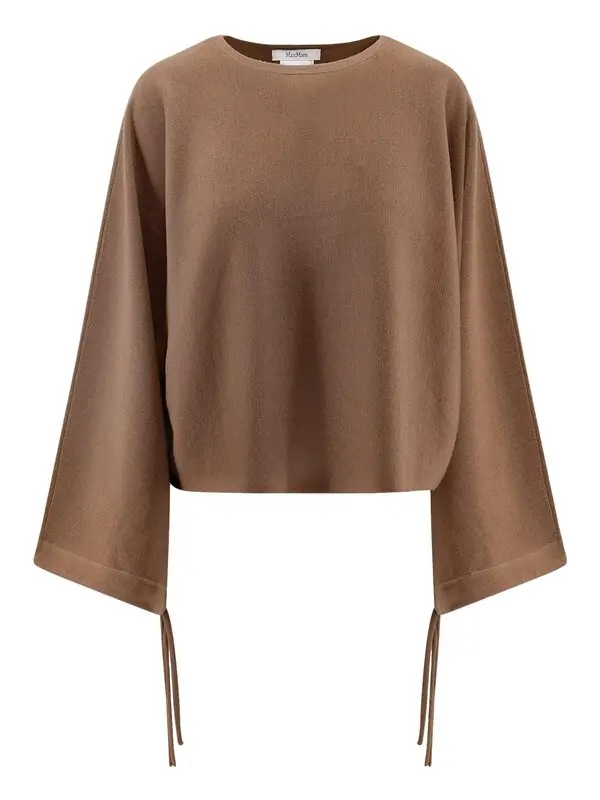 Max Mara Frais Virgin Wool Sweater - Beige
