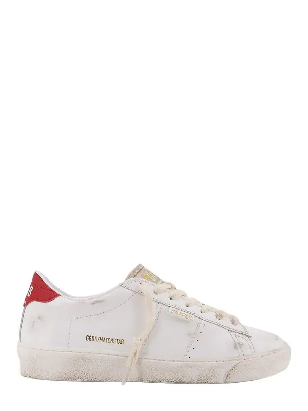 GOLDEN GOOSE Matchstar Leather Sneakers - White