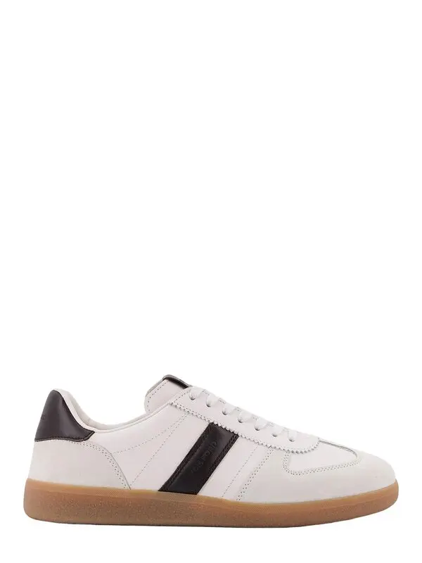 TOM FORD Suede Low-top Sneakers - White