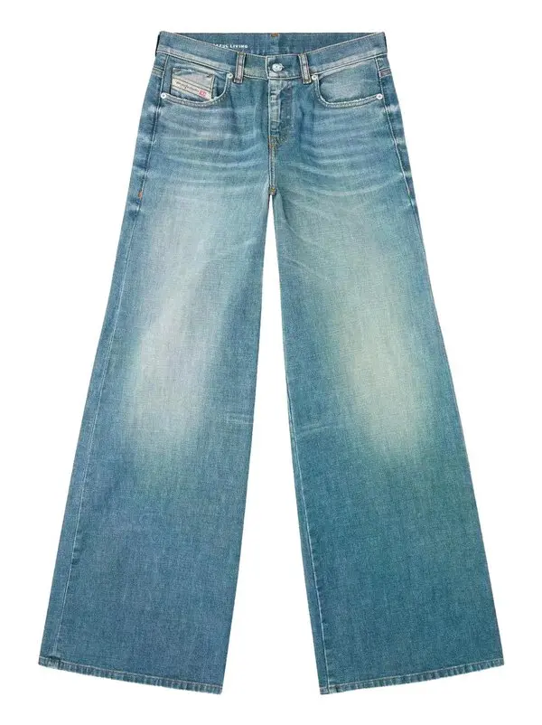 DIESEL® 1978 D-akemi 09m58 Flared Jeans - Blue