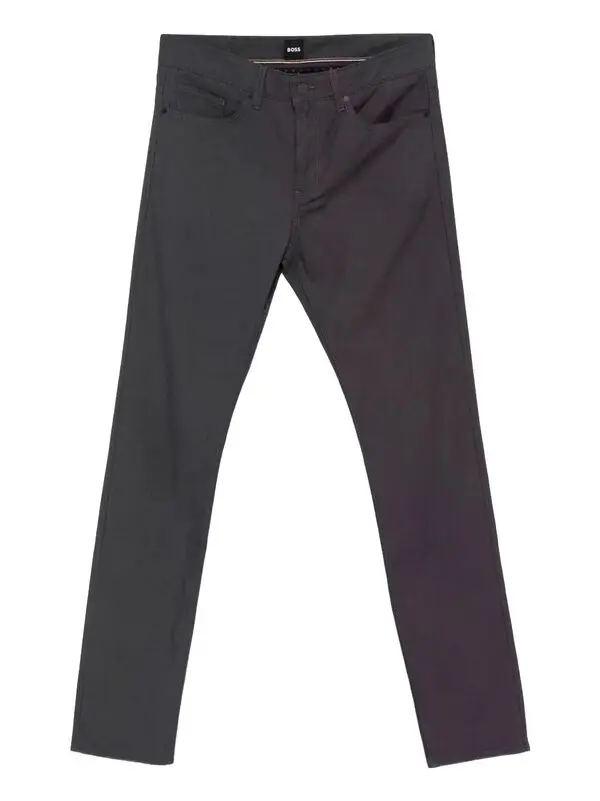 BOSS Cotton Trousers - Grey