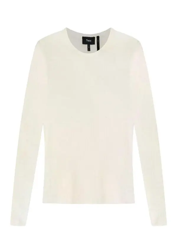 Theory Long-sleeve Top - White