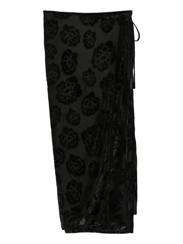 SIR. Viittoria Midi Skirt - Black