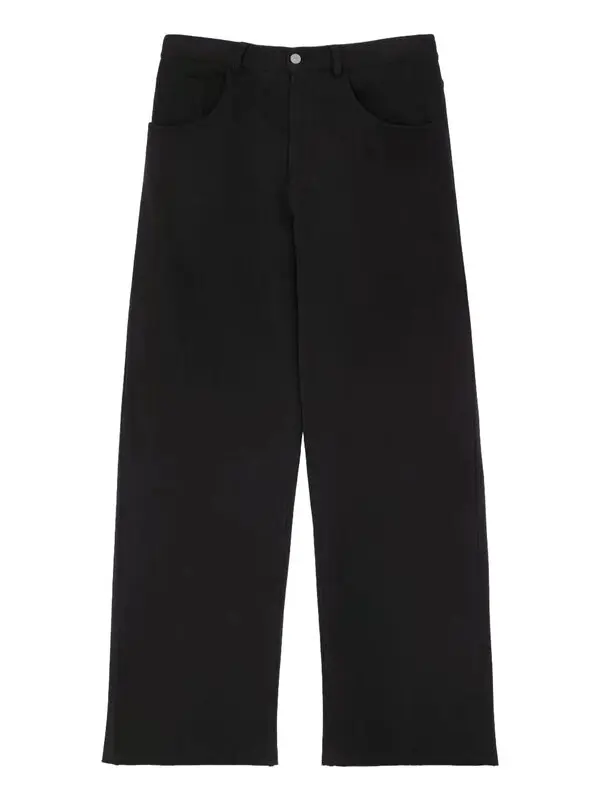 MAISON MARGIELA Pocket-detail Trousers - Black