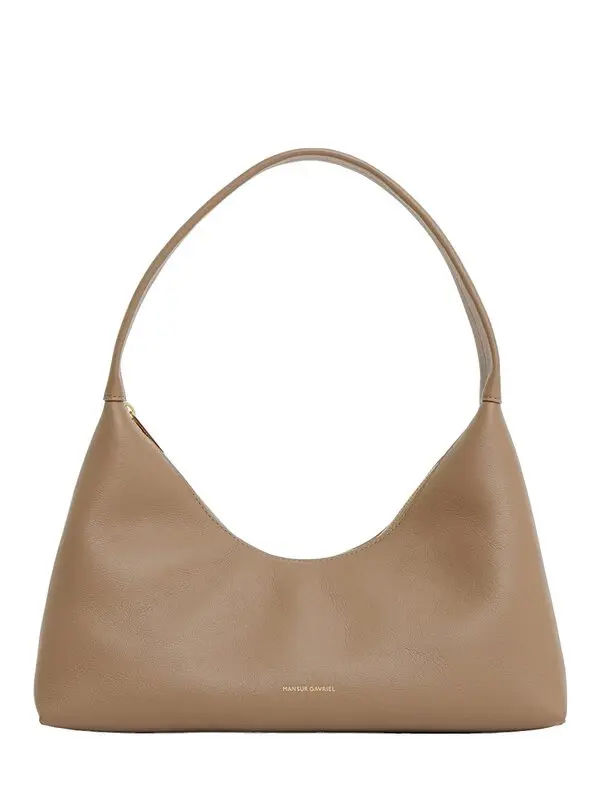 MANSUR GAVRIEL Candy Baguette Leather Shoulder Bag - Anise
