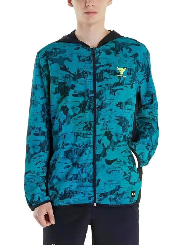 Under Armour Project Rock Iso Tide Jacket - Blue