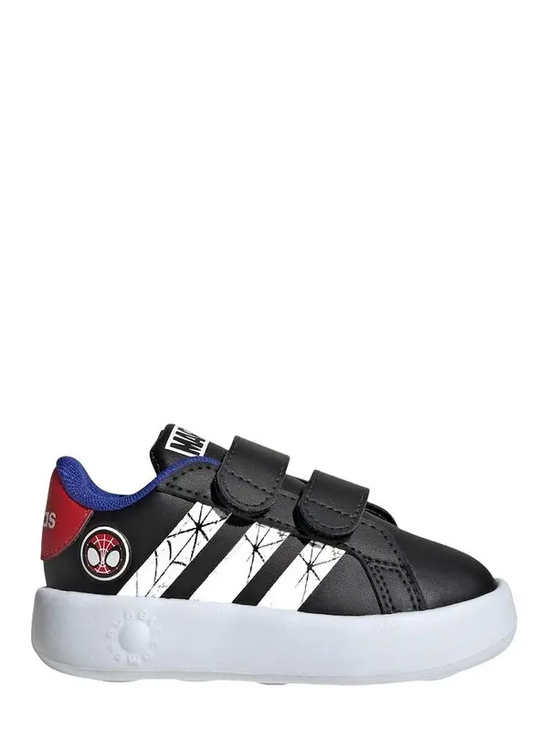 Adidas Grand Court Marvel Spiderman Sneakers - Core Black/cloud White/semi Lucid Blue