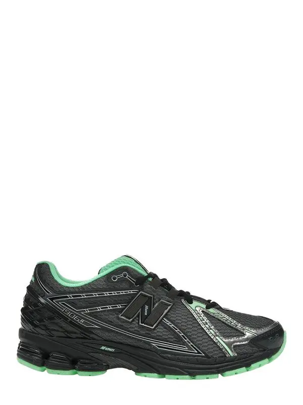 NEW BALANCE 1906rin Sneakers - Dark Silver Metallic/lab Green