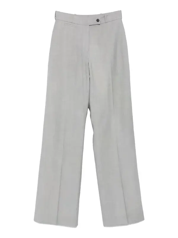 RACIL Tailored Wool Trousers - Grey