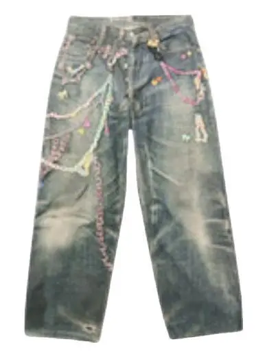 Acne Studios 1981f Baggy Fit Jeans - Blue