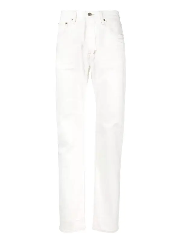 TOM FORD Slim-cut Cotton Jeans - Neutrals