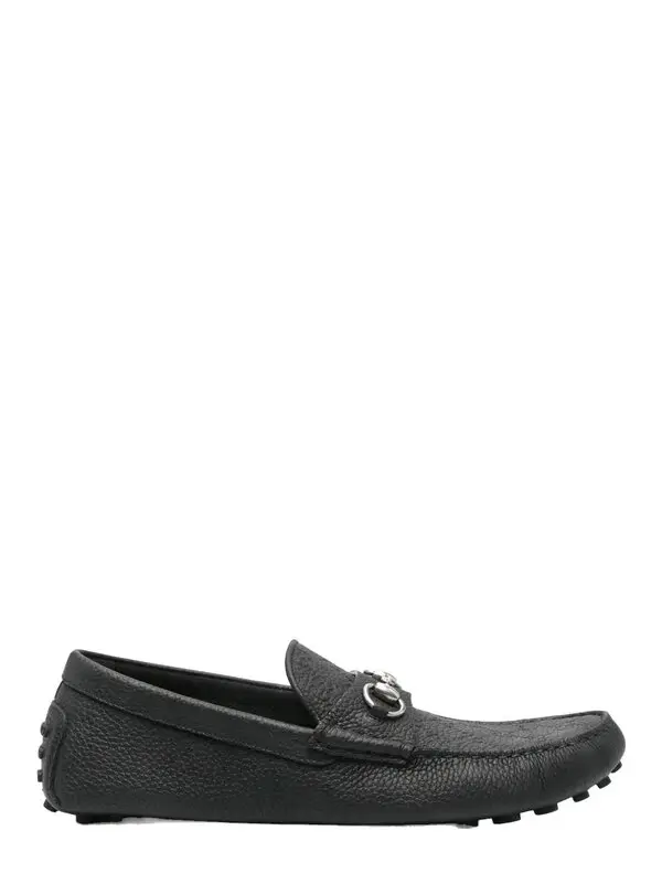 Gucci Horsebit-detail Loafers - Black