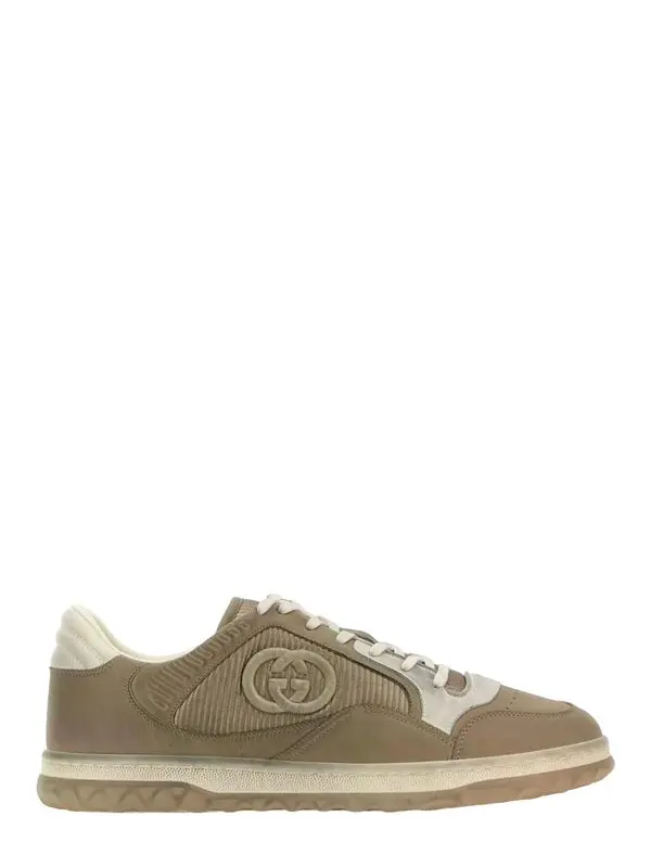 Gucci Mac80 Leather Sneakers - Neutrals
