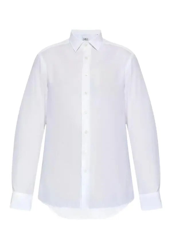 Etro Long-sleeve Cotton Shirt - White
