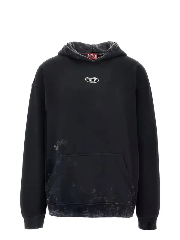 Diesel S-boxt-hood-t10 Hoodie - Black