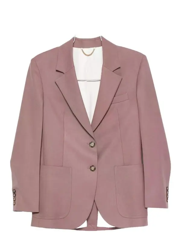 Victoria Beckham Single-breasted Blazer - Purple